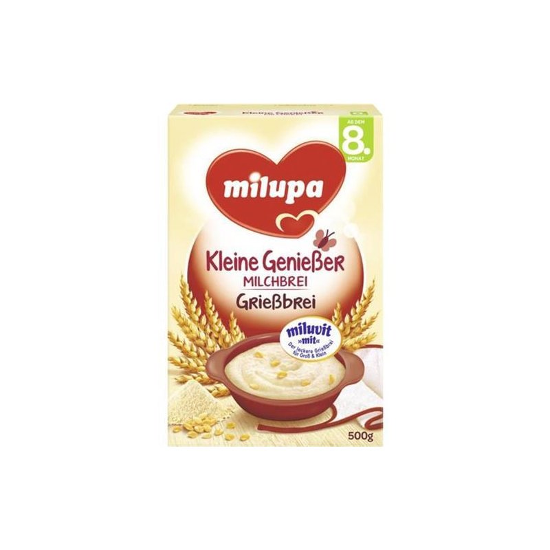 Milupa Small gourmet milk pudding semolina miluvit – buy online now ...