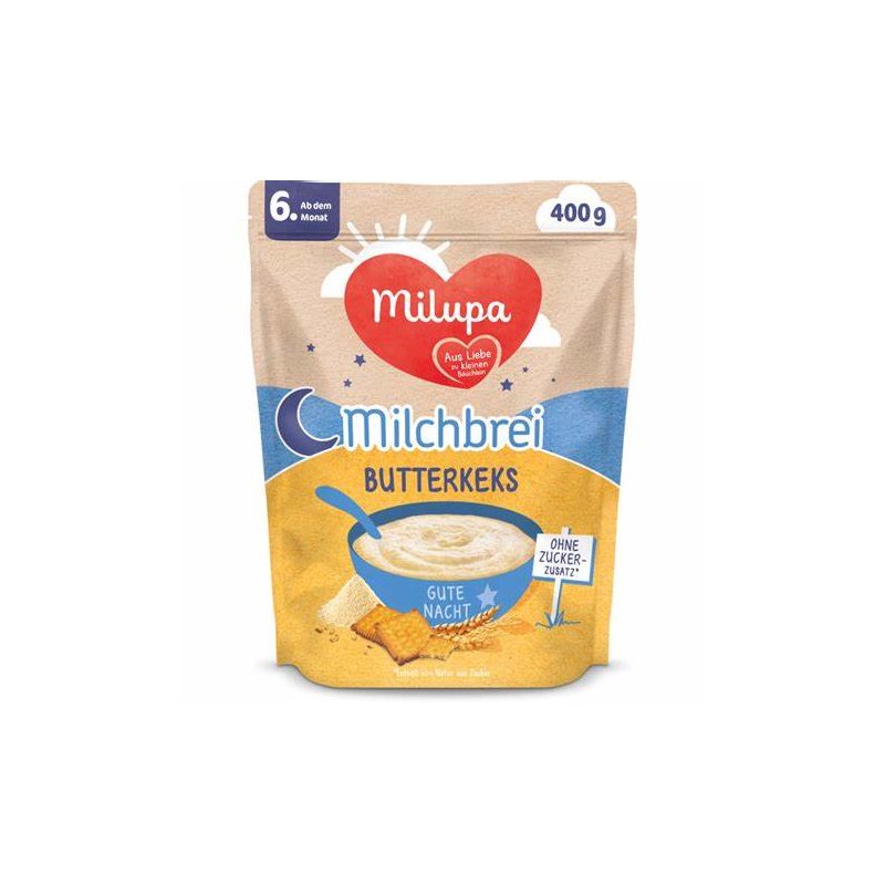 Milupa Small Gourmet Milk Porridge Butter Biscuit – buy online now! M ...
