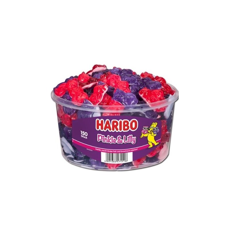 Haribo Pinkie&Lilly – buy online now! Haribo –German Candies & fruit ...