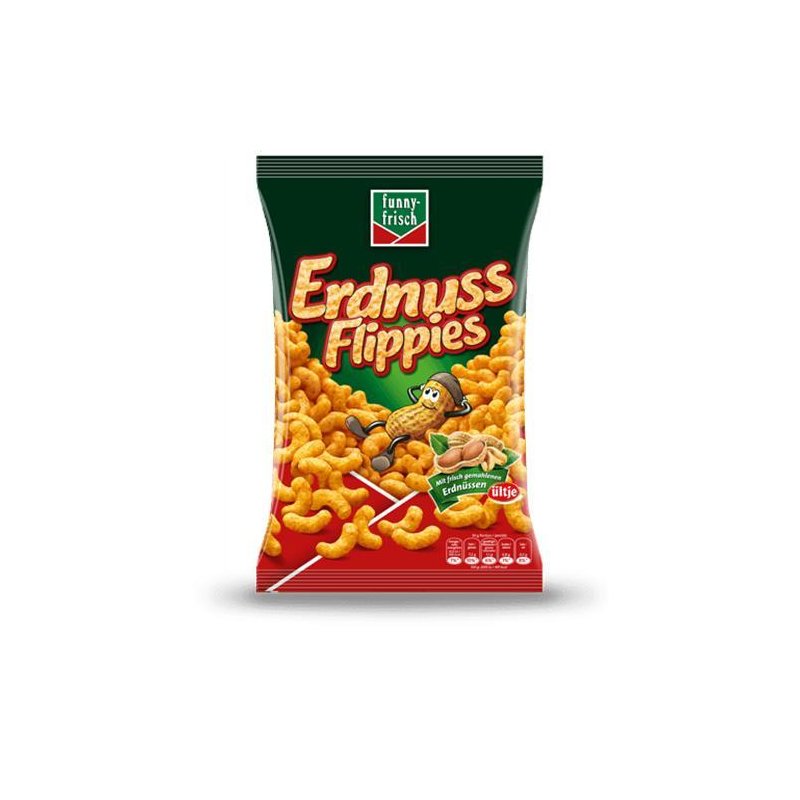 Peanut Flippies – buy online now! funny frisch – German Snacks - Chip ...