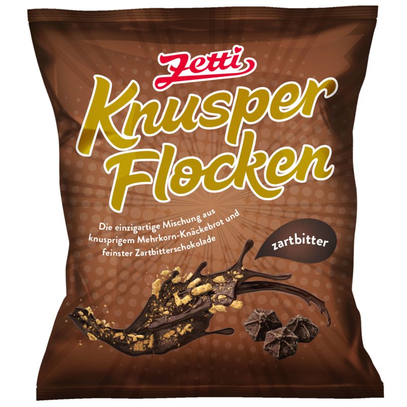 Zetti crispy flakes Delicate bitter – buy online now! Zetti – German ...