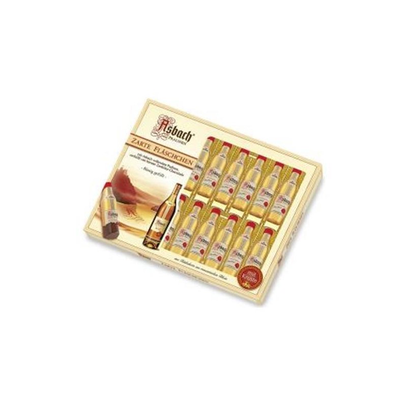 Asbach Pralines Delicate bottles with crust 250g – buy online now! As ...