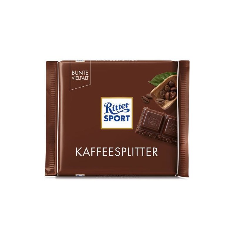 Ritter Sport Coffee Slivers – buy online now! Ritter –German Chocolat ...