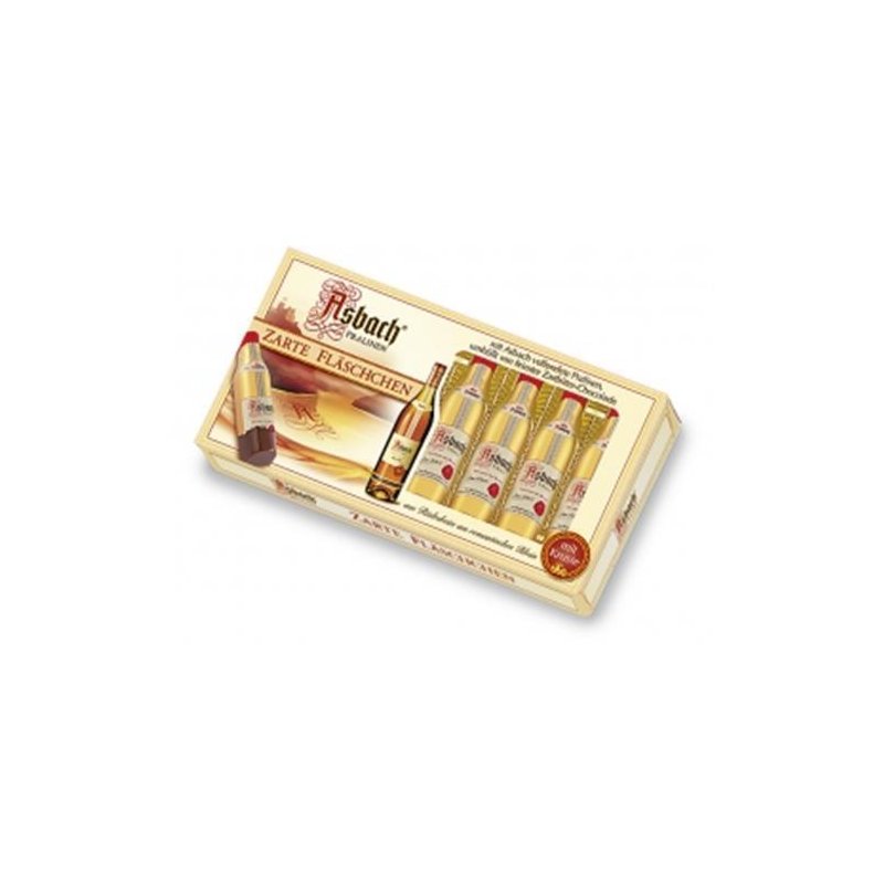 Asbach Pralines Delicate bottles with crust 125g – buy online now! As ...