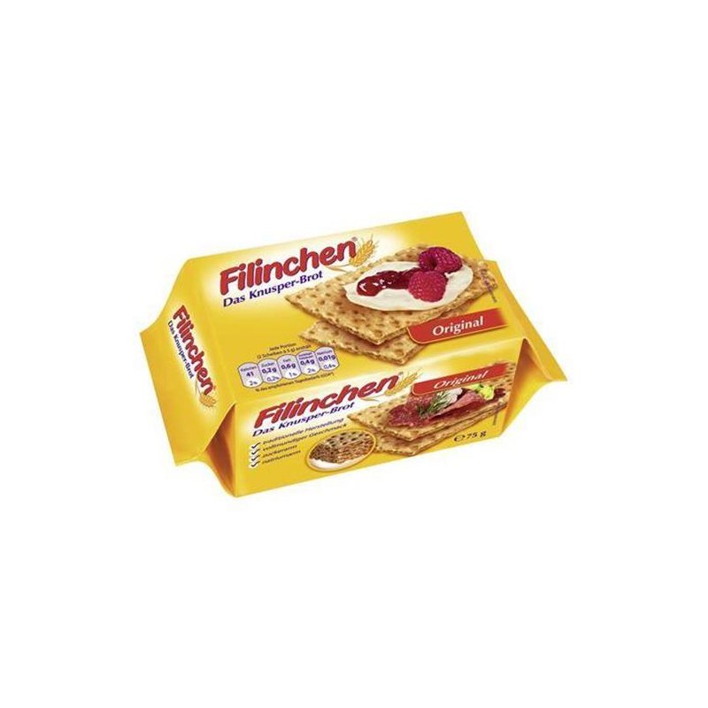 Filinchen slice crispy roughage crispbread, light & crispy 75 g – buy ...