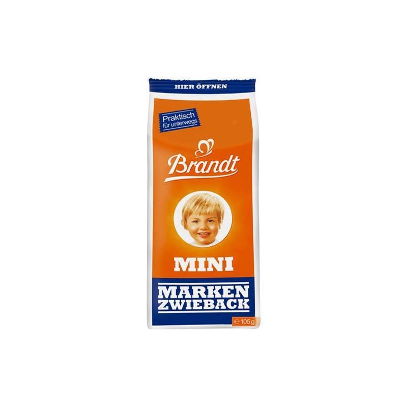 Brandt The Brand Zwieback Mini 105g – buy online now! BRANDT ZWIEBACK ...
