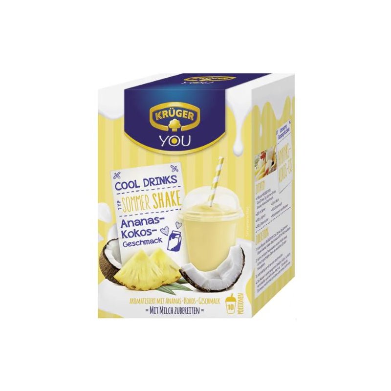 Kruger Cool Drinks Summer Shake Pineapple Coconut – buy online now! K ...