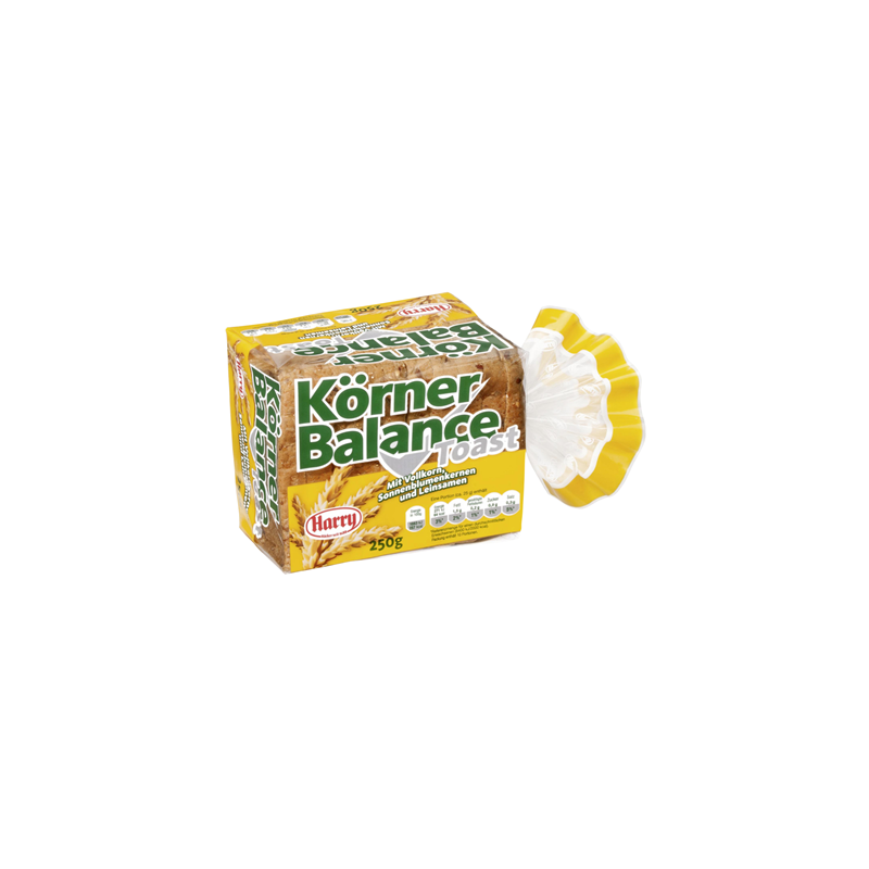 Harry Körner Balance Multigrain Toast 250g – buy online now! Harry-Br ...