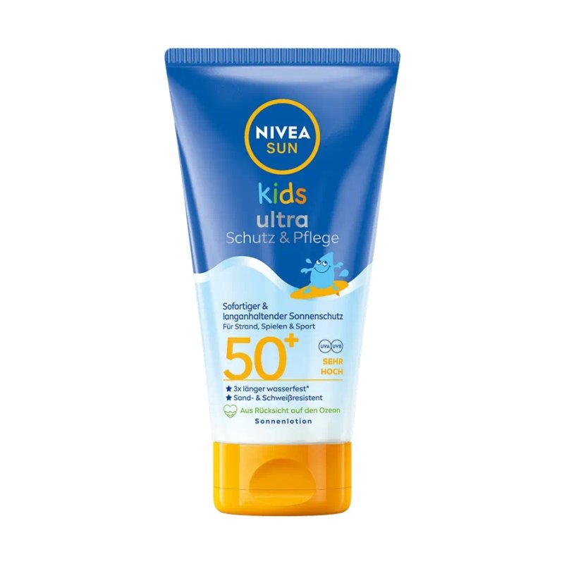 Nivea Sun Kids ultra protection & care sun lotion 50+ – buy online no ...