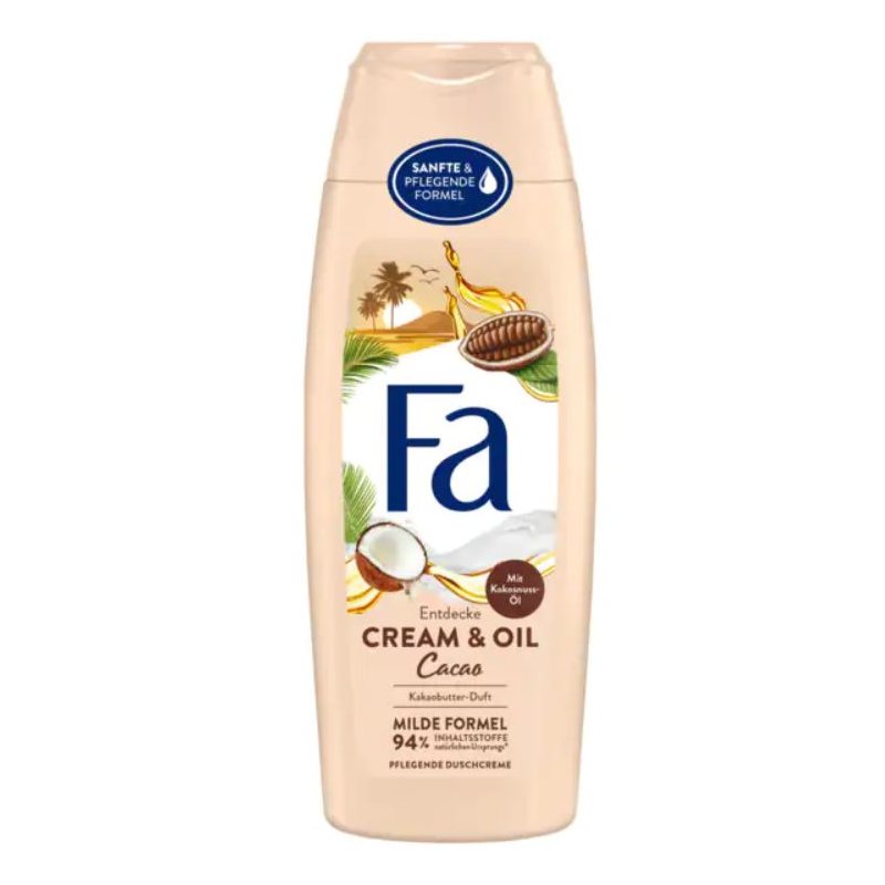 Fa Shower Gel - Cream & Oil 250ml – buy online now! Henkel – German S ...