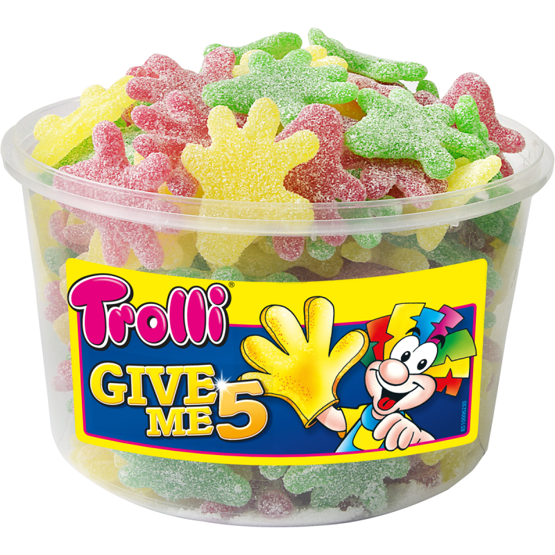 Trolli Give Me 5 1200g – Jetzt bestellen! Trolli – Deutsch Bonbons ...