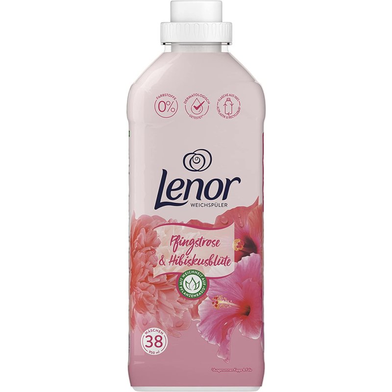 Lenor Fabric Softener - Peony & Hibiscus Flower 38 loads – buy online ...