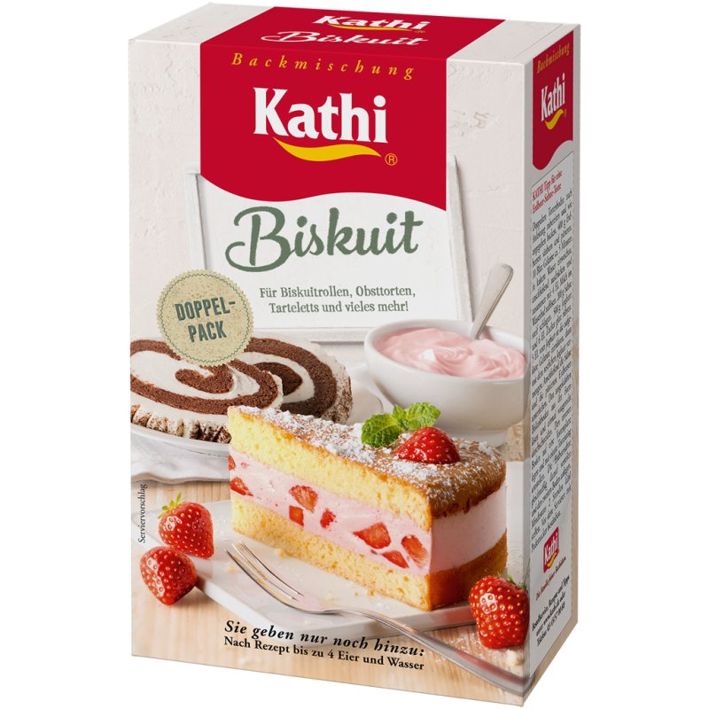 Kathi Backmischung Biskuitteig 2x130g – Jetzt bestellen! Kathi Rainer ...