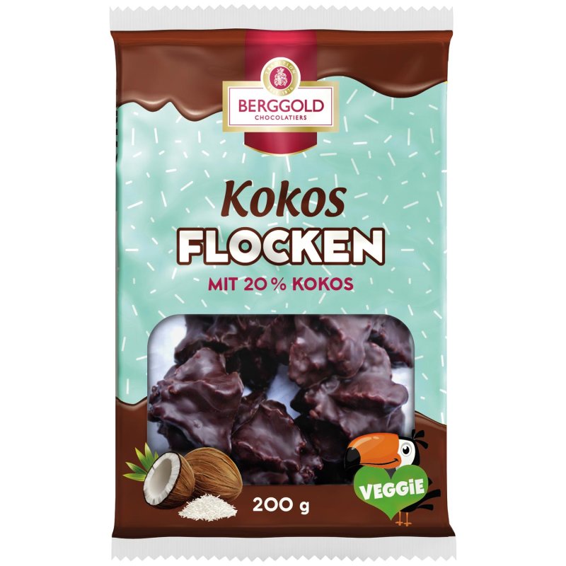 Berggold Coconut Flakes – buy online now! Berggold – German Pralines ...