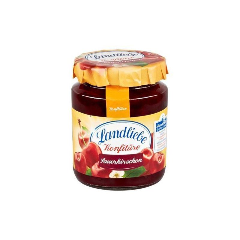 Landliebe jam sour cherries 200 g – buy online now! Landliebe – Germa ...