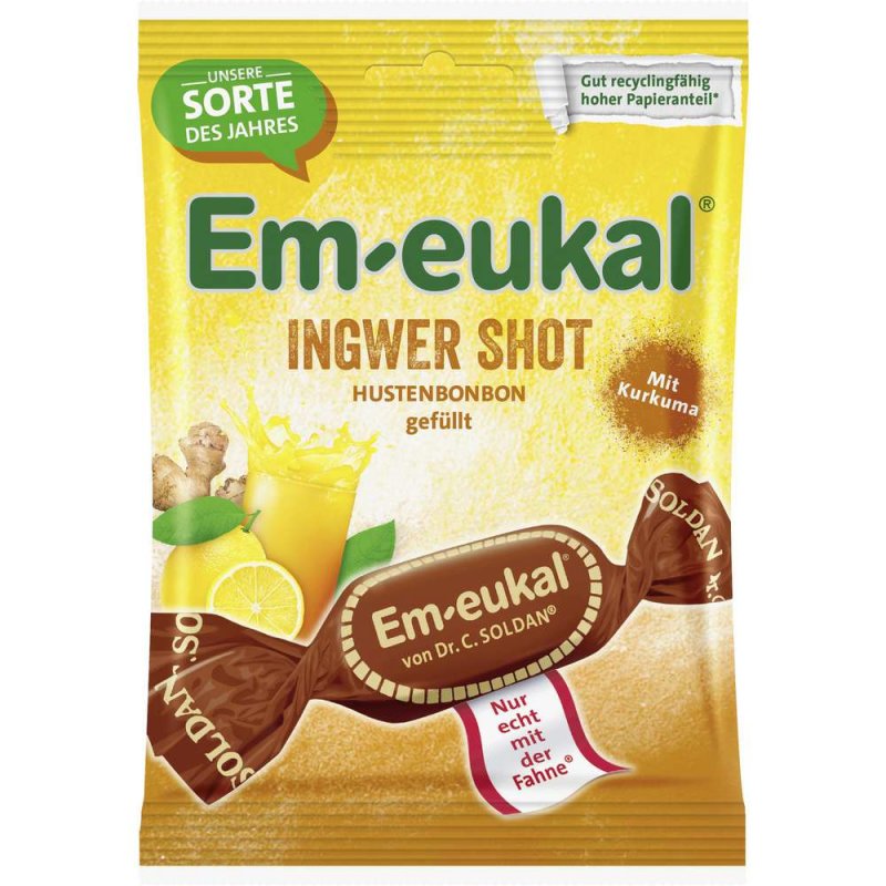 Em-eukal Ginger Shot – buy online now! Dr. Soldan – German Candies ...
