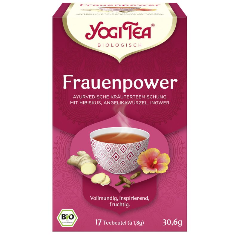 Yogi Tea Organic Women Power – buy online now! Yogi Tea – German Tea ...