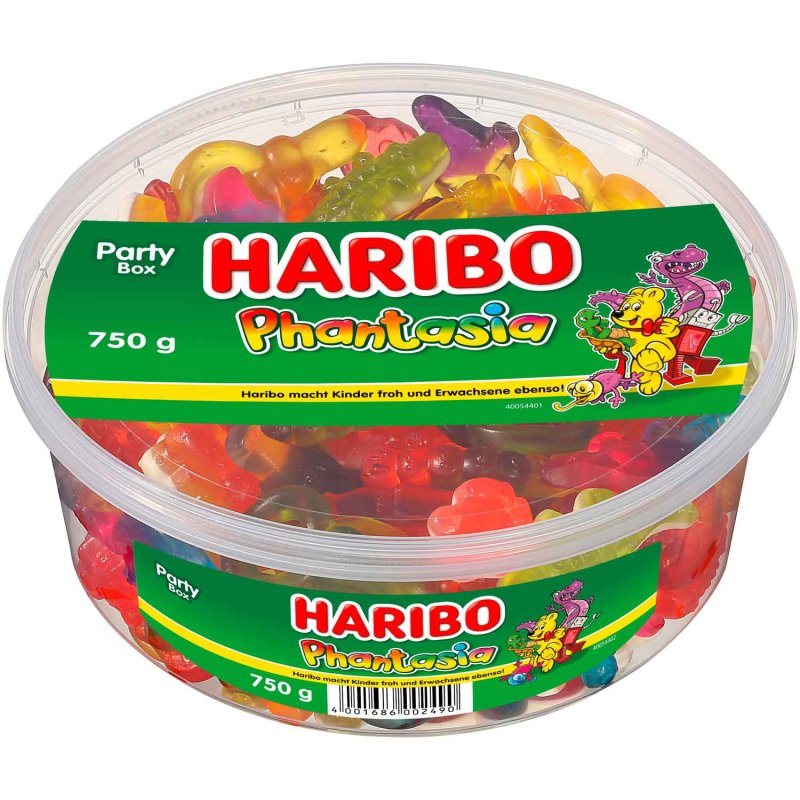 Haribo Phantasia Big Box / 1kgBag – buy online now! Haribo – German C ...