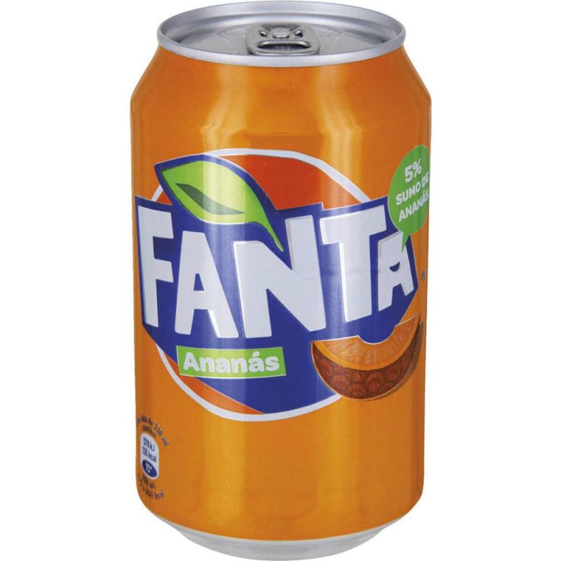 Fanta Pineapple 0,33l – buy online now! Coca Cola – German Soft drink ...
