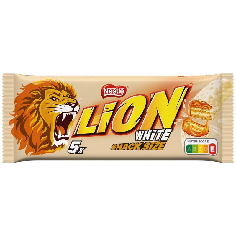 LION White Snack Size 5er – buy online now! Nestle – German Chocolate ...
