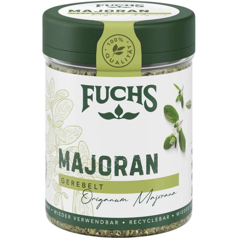 Fuchs Marjoram grated 10g – buy online now! Fuchs – German Spices & s ...