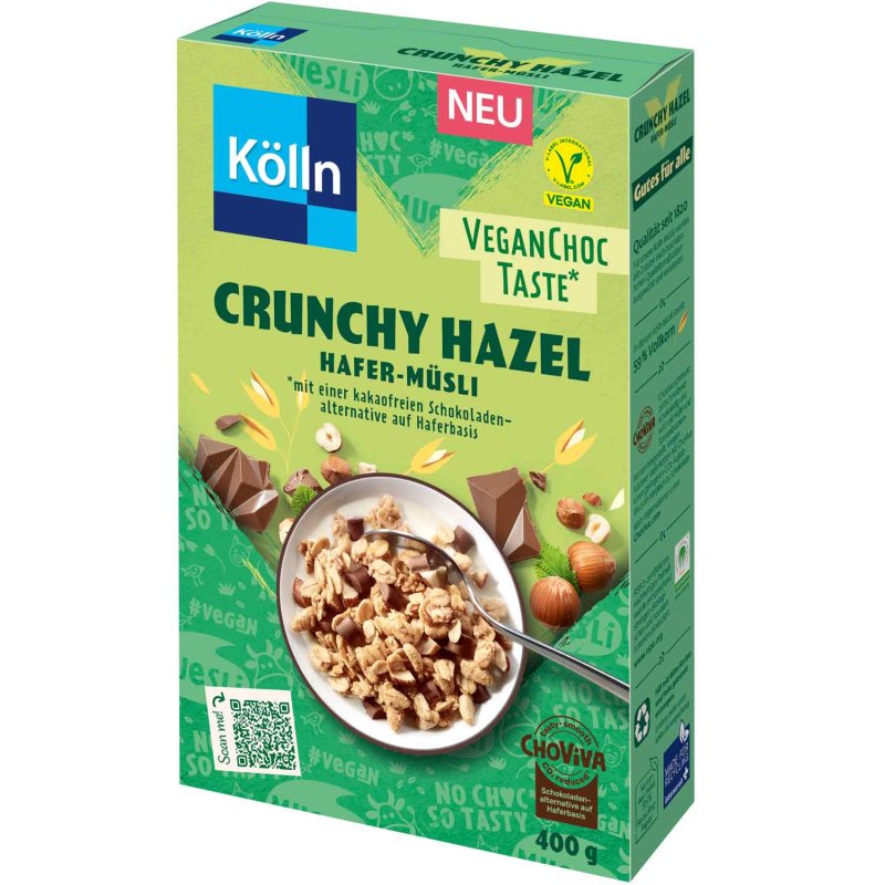 Kölln Crunchy Hazel Hafer-Müsli vegan 400g – Jetzt bestellen! Kölln ...