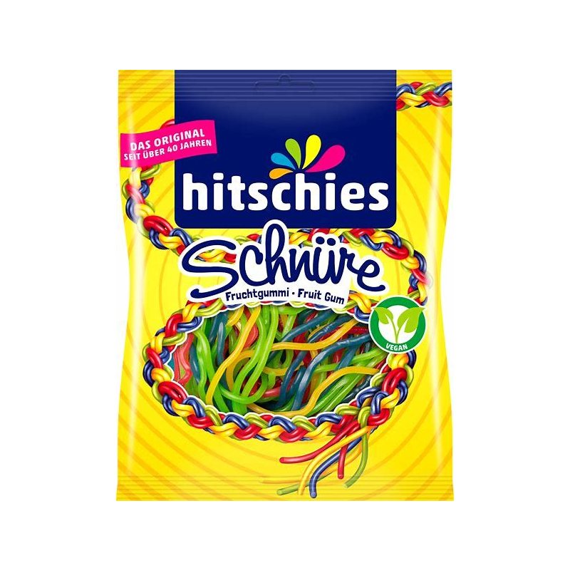 Hitschies Colorful Strings 125g – buy online now! Hitschler – German ...