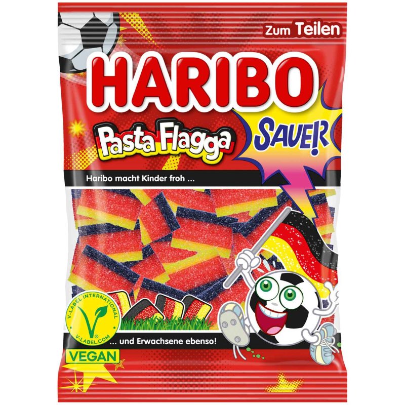Haribo Pasta Flagga 160g – Jetzt bestellen! Haribo – Deutsch Bonbons ...