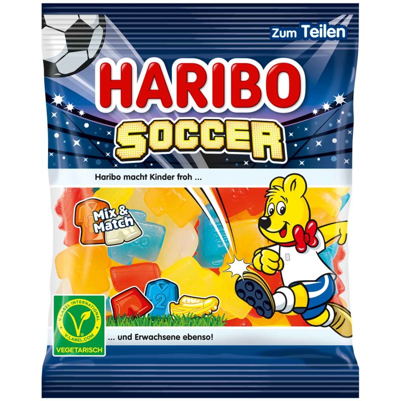 Haribo Soccer 175g – buy online now! Haribo – German Candies & fruit ...