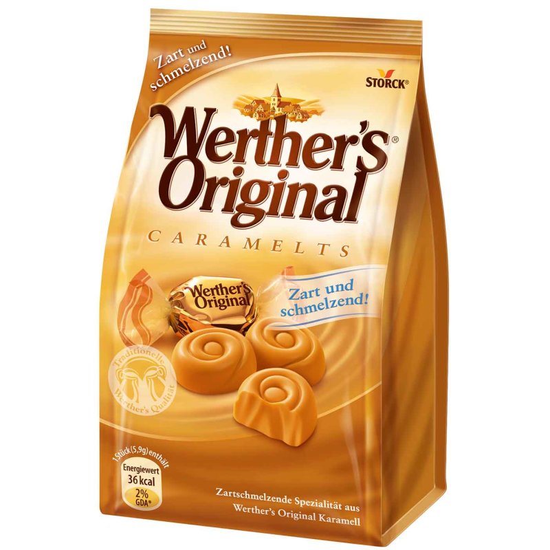 Werthers Original Caramelts 153g – buy online now! August Storck – Ge ...