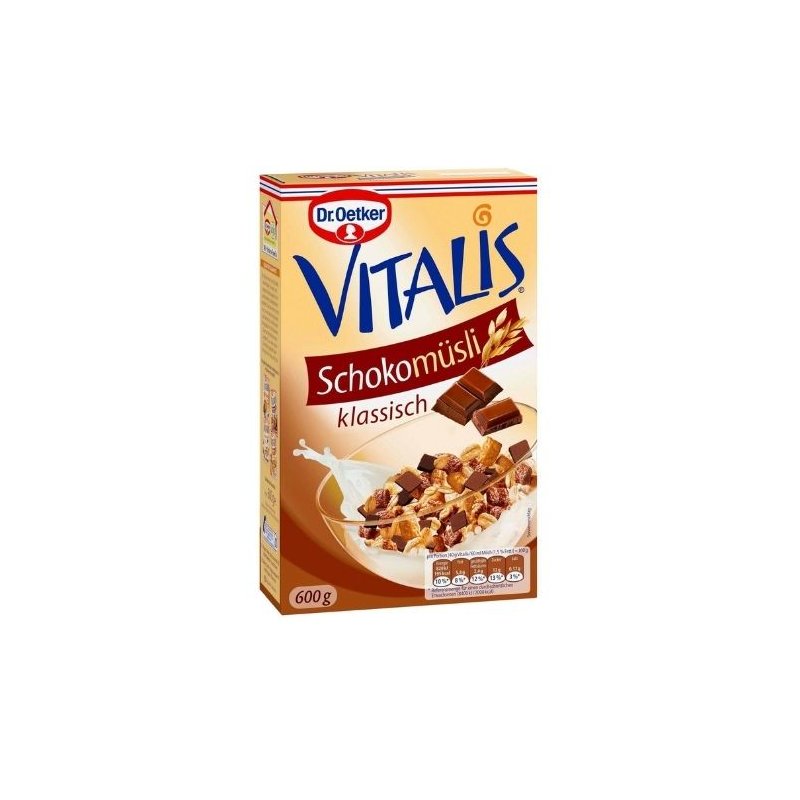 Dr. Oetker Vitalis chocolate cereal – buy online now! Dr. Oetker – Ge ...