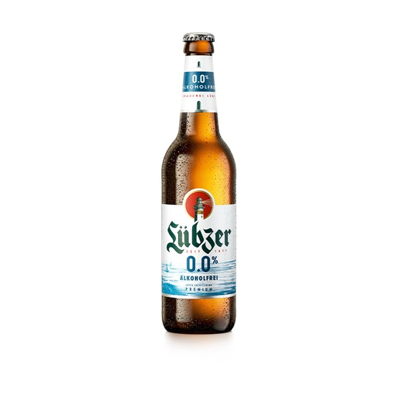 Lübzer Pilsner Non-alcoholic – buy online now! Luebzer – German Non-a ...