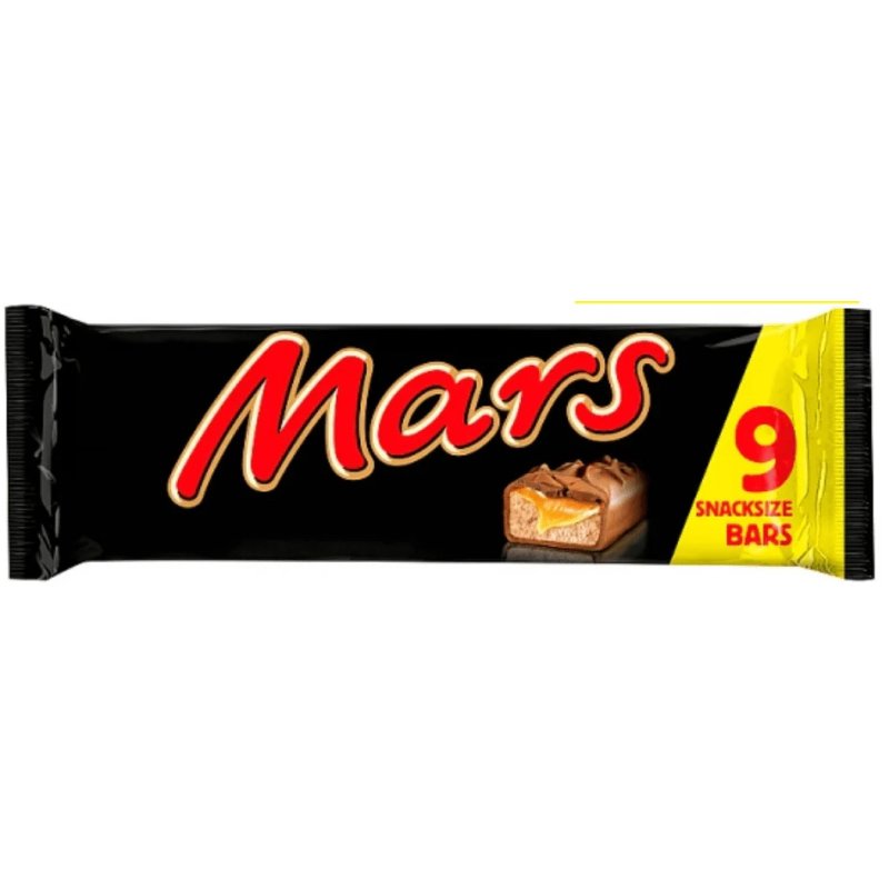 Mars 9er snacksize bars – Jetzt bestellen! Mars – Deutsch Schokolade ...