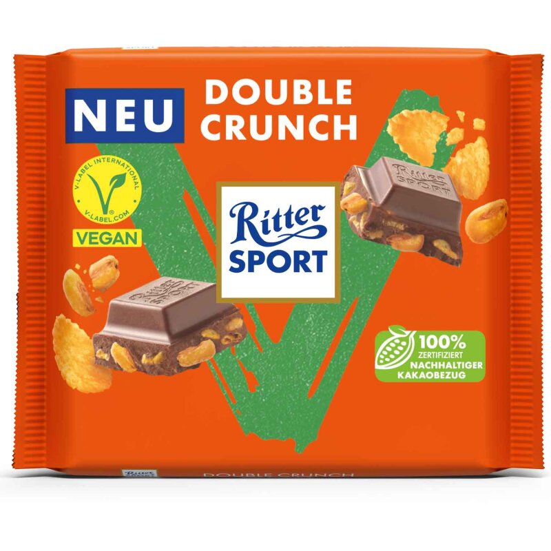 Ritter Sport Double Crunchy vegan – buy online now! Ritter – German C ...