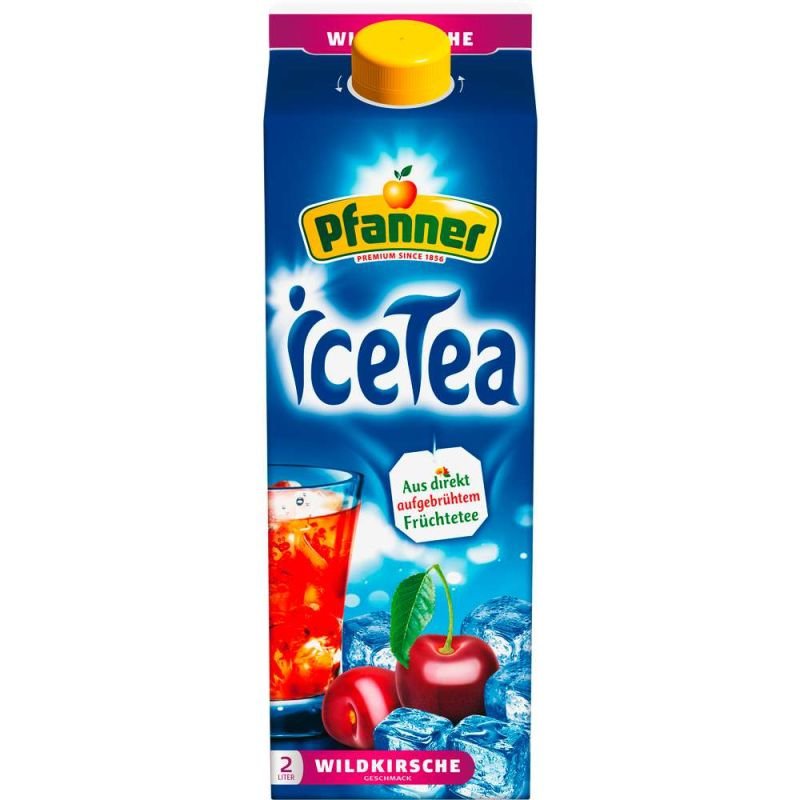 Pfanner Ice Tea Wild Cherry 2L – buy online now! Pfanner – German Sof ...