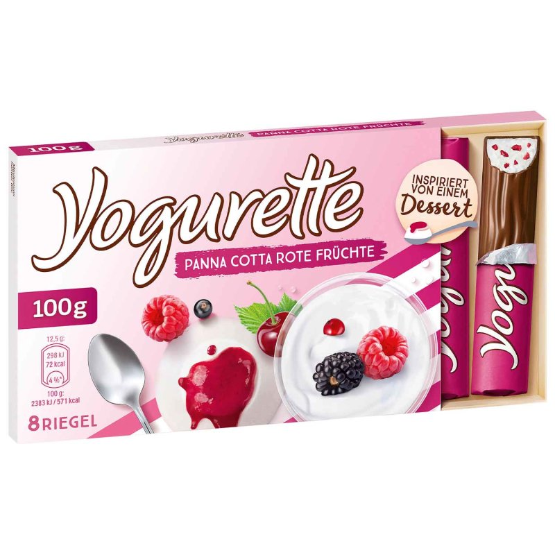 Yogurette Panna Cotta Red Fruits - limited edition – buy online now ...