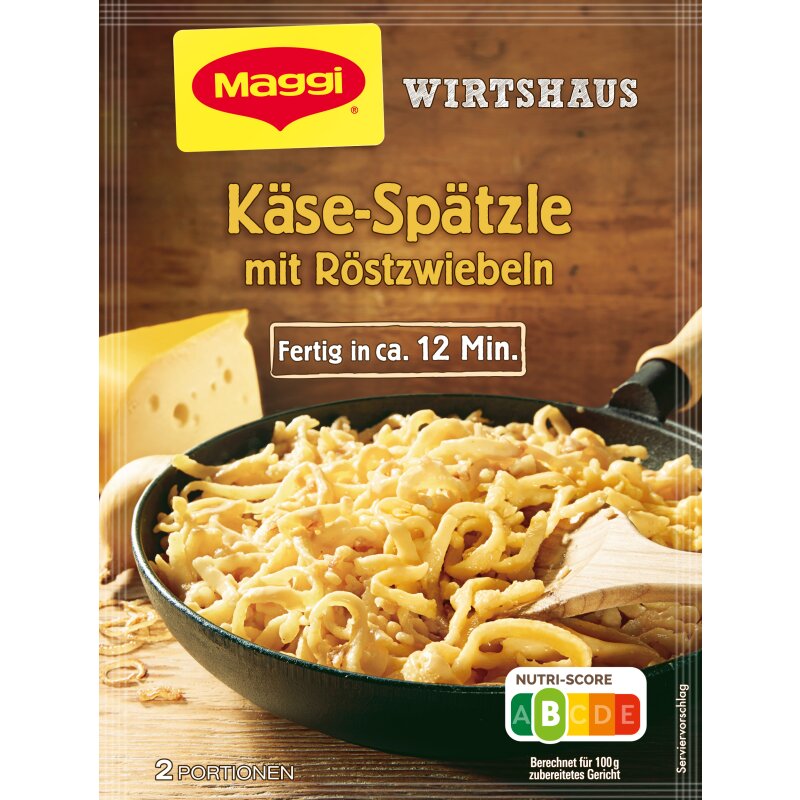 Maggi Cheese Spaetzle – buy online now! Knorr – German Prepared meals ...