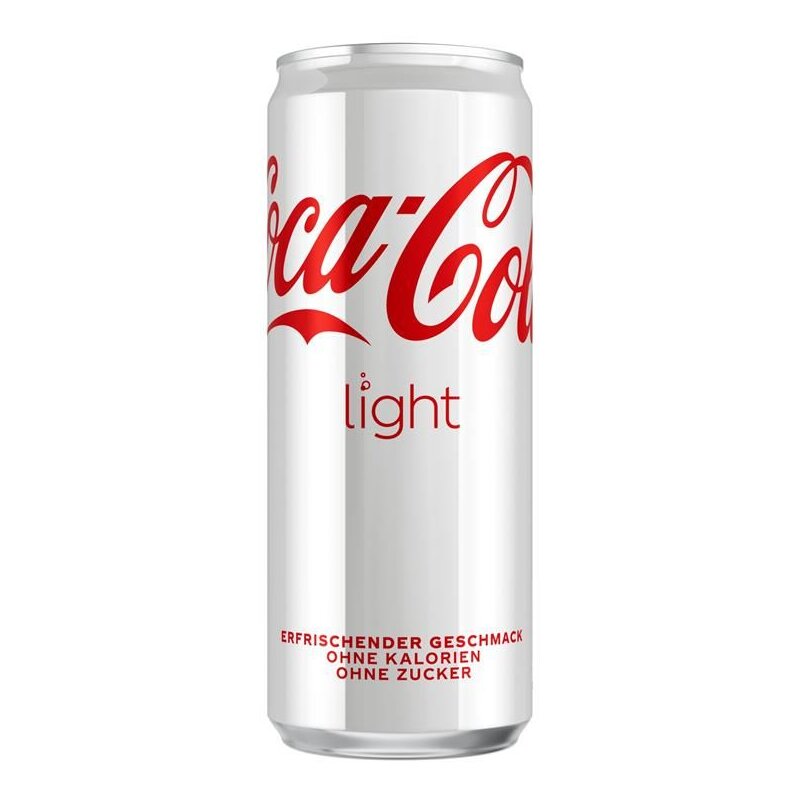 Coca Cola light can 0,33 – buy online now! Coca Cola – German Soft dr ...