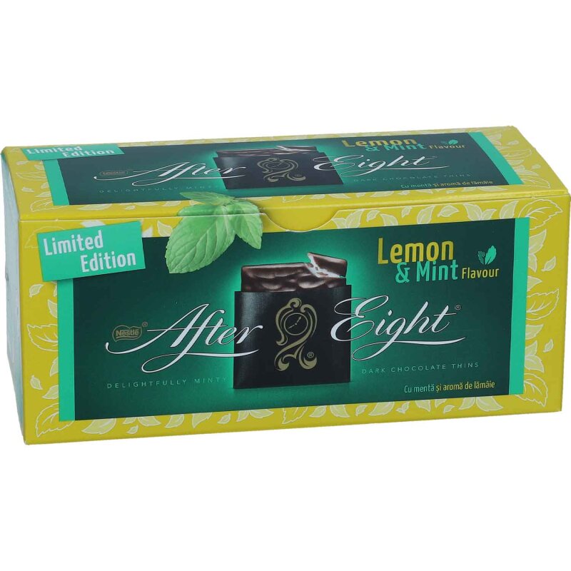 After eight Lemon & Mint flavor - Limited edition 200g – buy online n ...