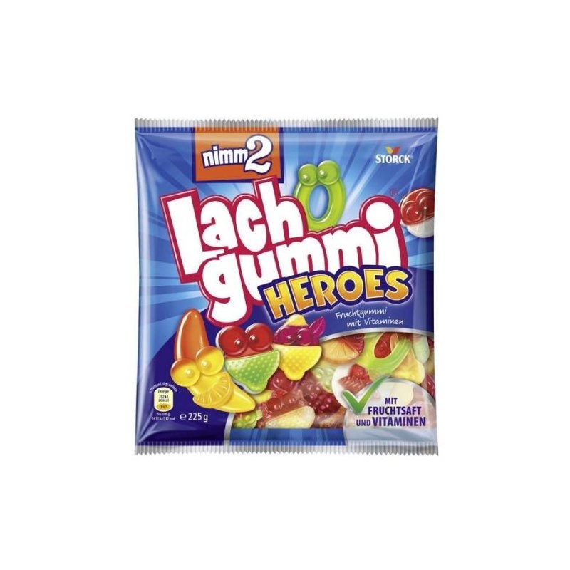 nimm2 Lachgummi Heroes – buy online now! August Storck – German Candi ...