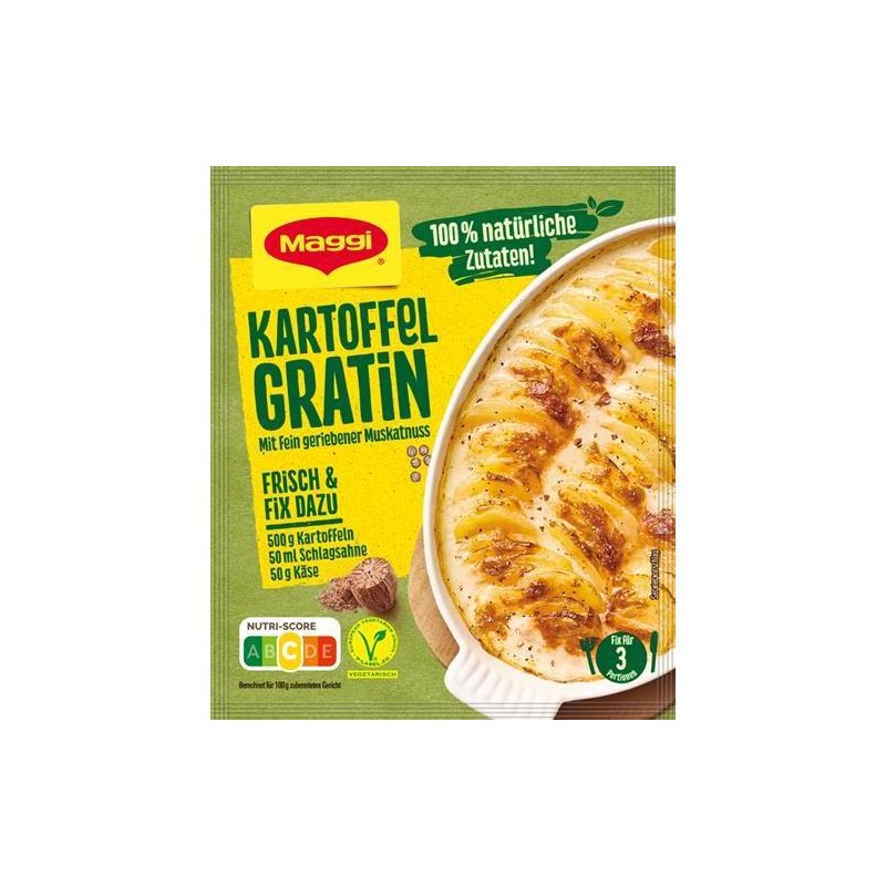 Maggi Fix & Fresh Potato Gratin – buy online now! Maggi – German FIX ...